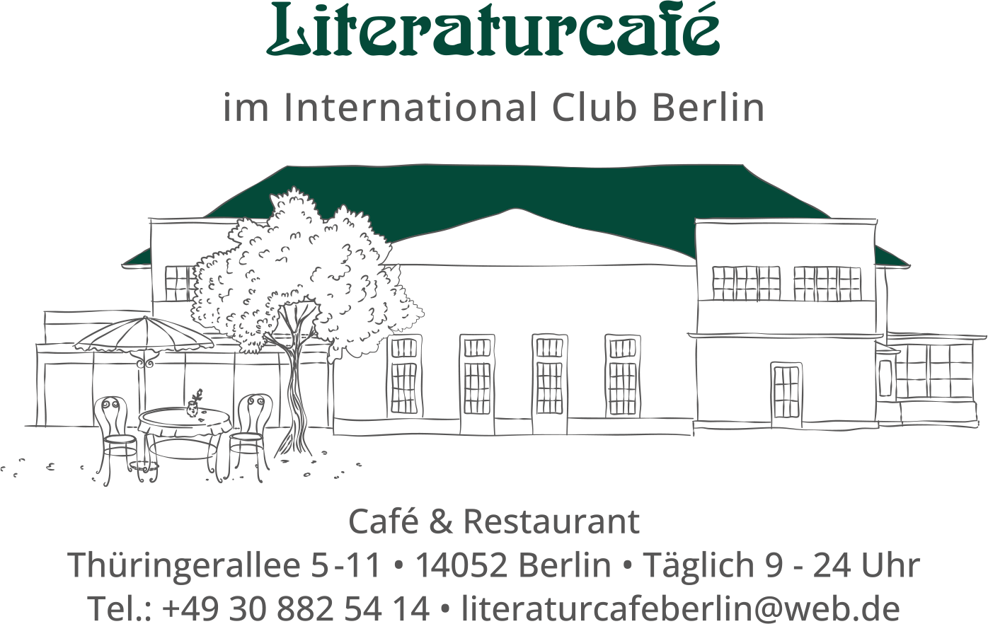Startseite - Literaturhaus Café - Café im Literaturhaus